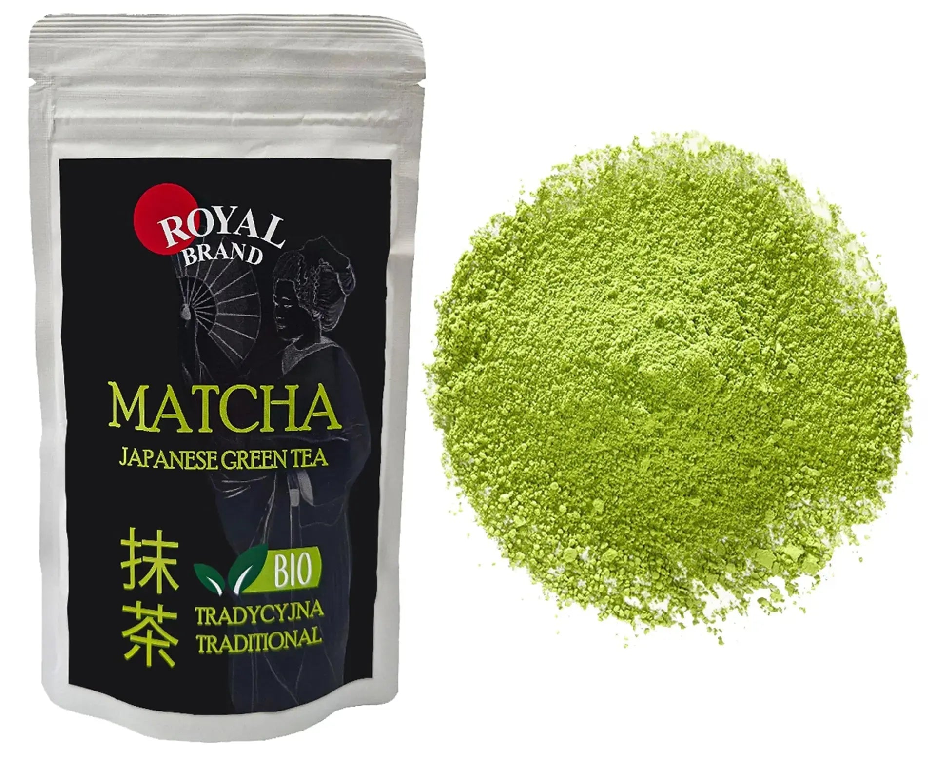 Traditional Japanese organic matcha tea - Royal Brand Official Store ...