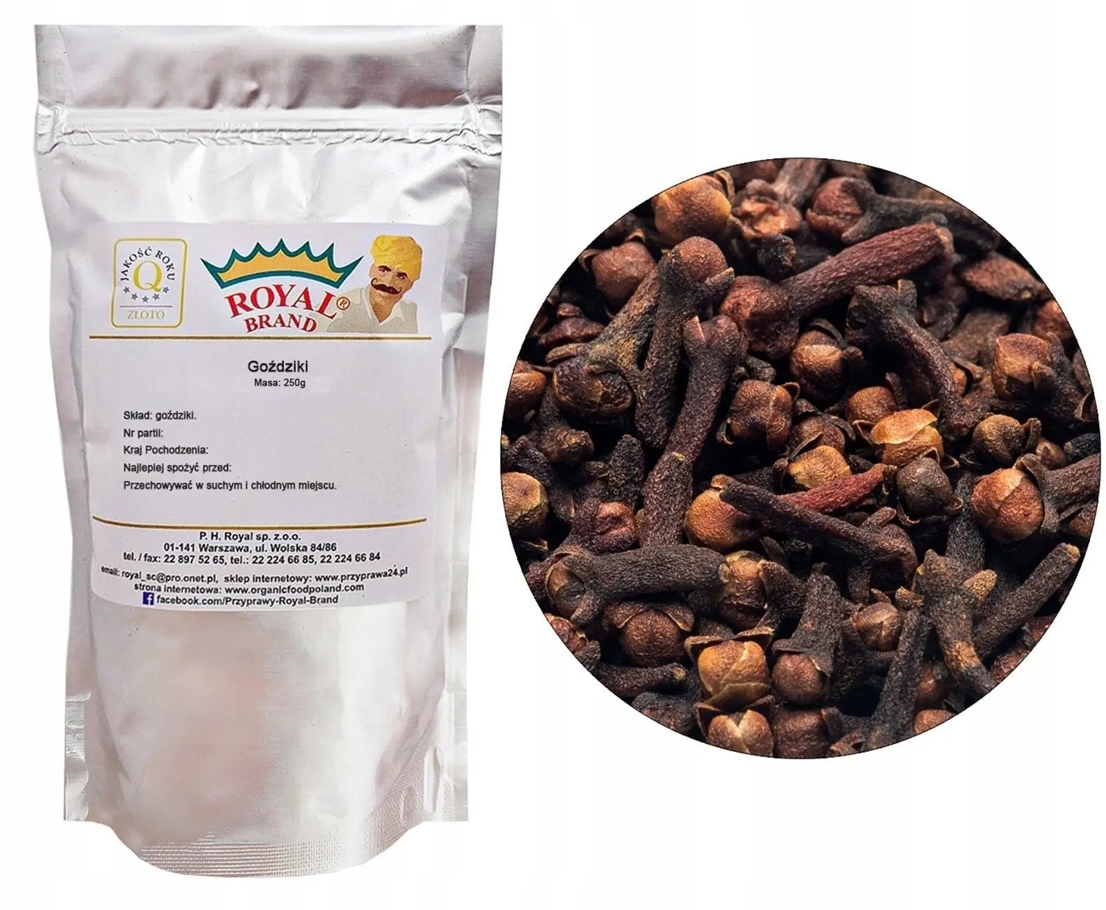 WHOLE CLOVES 250g ESSENTIAL Whole Clove GAT I Royal Brand - – Oficjalny ...